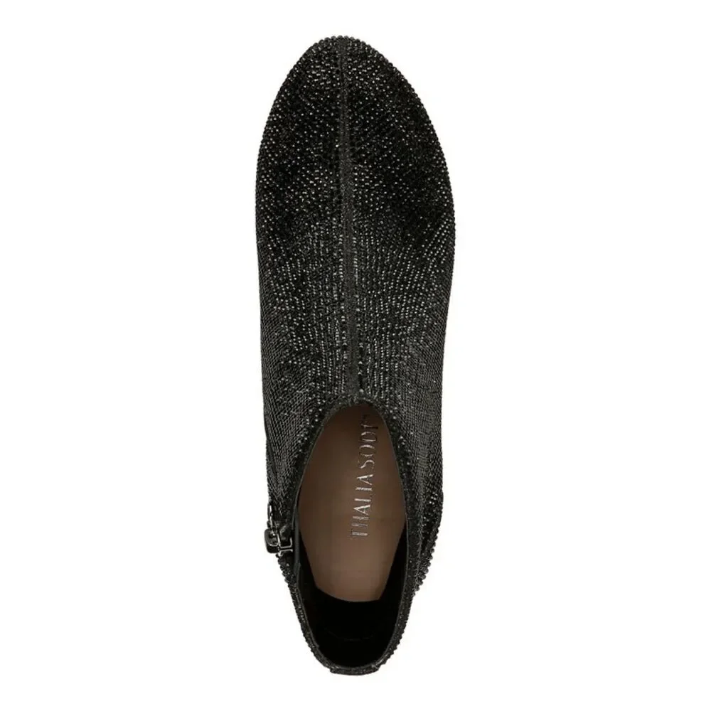 Thalia Sodi | Shoes | Thalia Sodi Womens Black Rhinestone Padded Chiara ...